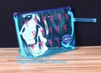China Backpack Slider Zipper Bags / Vase Drawstring Bag Waterproof PVC Header for sale
