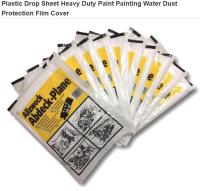 China Plastic Disposable Cover Sheet Protect Drop Cloth / Dust Sheet for sale