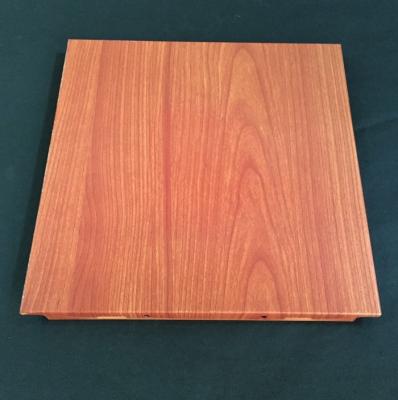 中国 ポリエステル粉は木の飾られた天井のタイル 300x300 か 600x600mm に塗りました 販売のため
