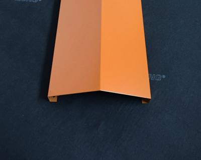 China Waterproofing V Shaped Aluminium Strip Ceiling , Metal Suspended Ceiling Panel for sale