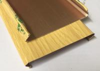China Decorative Polyester Roller Coated Aluminum Strip Ceiling Panel C - Shape Width 100mm for sale
