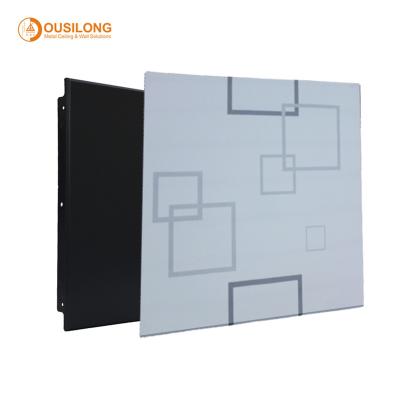 China Perforated Metal Ceiling Panel 600 x 600 Square Aluminium Clip in Ceiling Tile for sale