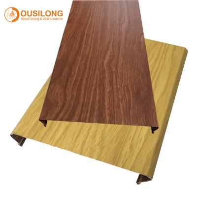 Cina Il soffitto sospeso decorativo impermeabile C del metallo ha modellato/pannello per soffitti del metallo striscia di rettangolo in vendita