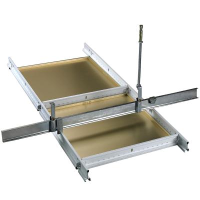 China Railway Station Perforated Lay In Ceiling Tiles Square With Aluminum Panel 350mmx350mm for sale