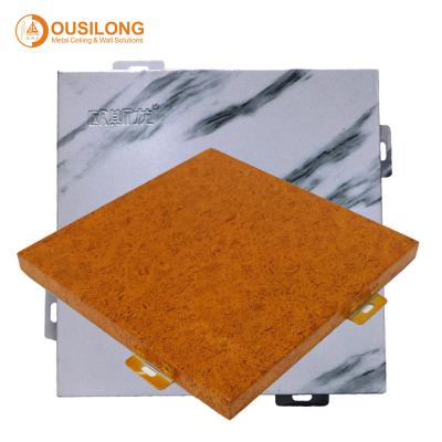 Cina Pannelli di alluminio ricoprenti esteriori dell'alluminio del marmo di PVDF/della parete 3D di rivestimento per le decorazioni balconi/degli aeroporti in vendita