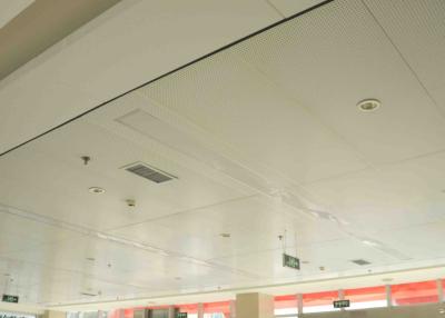 Cina La clip del quadrato della prova dell'acqua & del fuoco in mattonelle del soffitto con polvere ha ricoperto in vendita