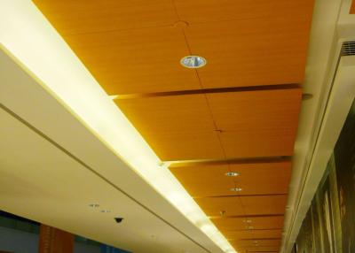 Cina La clip del quadrato della prova dell'acqua & del fuoco in mattonelle del soffitto con polvere ha ricoperto in vendita