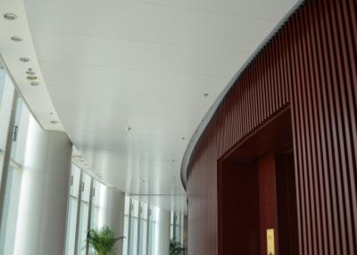 Cina Bordo smussato del pannello per soffitti della striscia sospeso alluminio dell'interno della decorazione ecologico in vendita