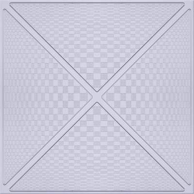 Cina Clip artistica moderna in mattonelle 300mm x 300mm del soffitto, impresso/fotoossidazione in vendita