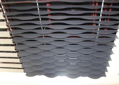 Cina Soffitto lineare di decorazione sospeso del metallo falso per l'edificio per uffici, iso in vendita
