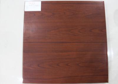 Cina il soffitto 600 x 1200 piastrella la clip in di legno del soffitto perforata per la decorazione del soffitto in vendita