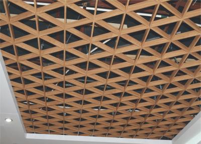 Cina Mattonelle del soffitto della sospensione/soffitto commerciali triangolari goccia del metallo Tegular in vendita