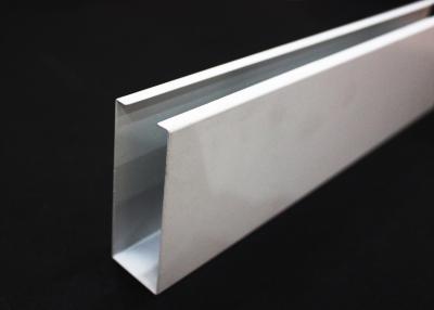 China Teto metálico da tela do perfil do U-alumínio falso para construir o material decorativo à venda