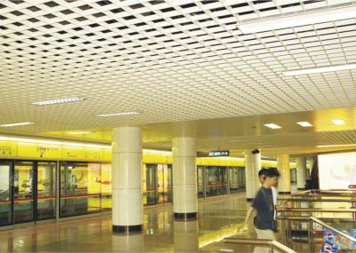 Cina Il soffitto alto di griglia del metallo dello strengh/ha perforato il soffitto sospeso di griglia, 25mm * 440mm in vendita