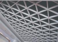 China open cell Rectangle Metal Grid Ceiling Lightweight For decorative Suspended Ceiling for sale