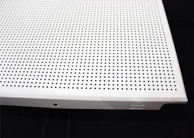 Cina Il soffitto perforato di goccia del metallo di spazio zero piastrella/soffitto di galleggiamento chiuso Tegular in vendita
