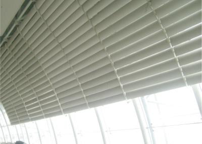 Cina Norma europea di alluminio del sistema del parasole della decorazione d'argento, pannello del parasole della striscia in vendita