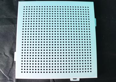 Cina Le mattonelle acustiche del soffitto/foro oblungo hanno perforato i pannelli per soffitti timbrati del metallo in vendita