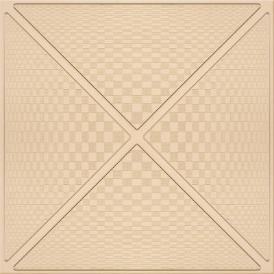 Cina Mattonelle artistiche del soffitto dello specchio metallico/pannelli per soffitti decorativo di goccia 300mm x 300mm in vendita