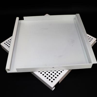 Cina Profilo diritto sospeso del bordo del soffitto del metallo caduto griglia interna di alluminio in vendita