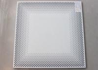 China Suspending Acoustic Ceiling Tiles / Custom Made Perforation Pattern available for sale