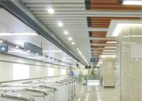 China Easy Installation Commercial Ceiling Tiles / Decorative Linear Panel Tegular for sale