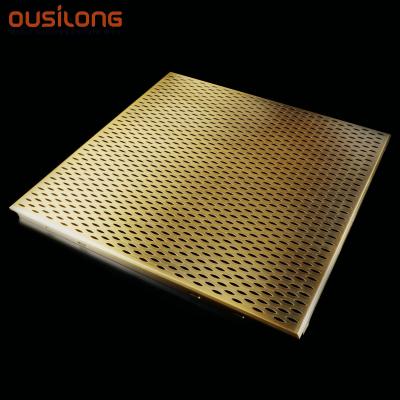 Cina Clip di alluminio perforata di Electrocladding in pannello per soffitti in vendita