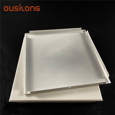 Cina Clip d'acciaio galvanizzata bianca smussata di PVDF in pannello per soffitti in vendita