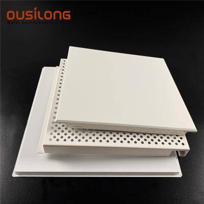 China Square Suspended 500*500 Perforated Building Wall Ceiling for sale