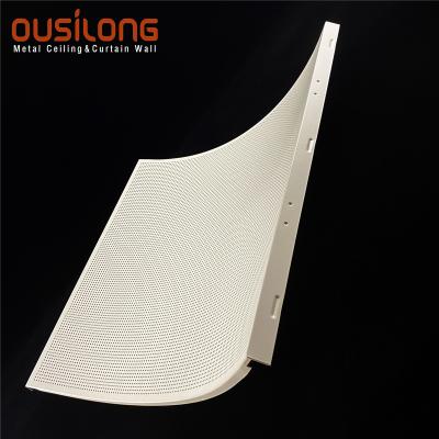 Cina Hall Office Cloud Metal Clip insonorizzato in pannelli per soffitti in vendita