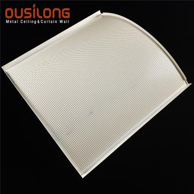 China 0.5mm Acoustic Flat Clip In False Ceiling For Decoration for sale