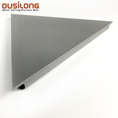 Cina Mattonelle di alluminio del metallo perforato per l'attaccatura del soffitto sospeso del sistema in vendita
