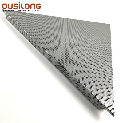 Cina Mattonelle di alluminio del metallo perforato per l'attaccatura del soffitto sospeso del sistema in vendita
