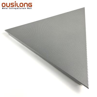Cina Mattonelle di alluminio del metallo perforato per l'attaccatura del soffitto sospeso del sistema in vendita
