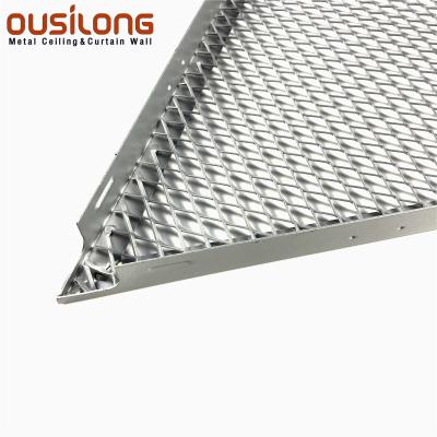 China Right Edge 1.2mm Perforated Acoustic Tiles For School for sale