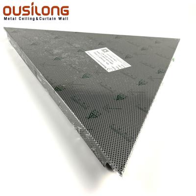 China PVDF Coating 1.2mm Trim In Silver Office Ceiling Tiles for sale