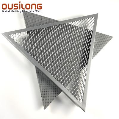 Cina Mattonelle inossidabili acustiche decorative del soffitto di acciaio inossidabile in vendita