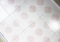 China Geometric Pattern Artistic Ceiling Tiles , Durable Waterproof Clip in Ceiling for sale