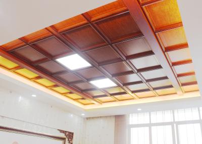 Cina Clip artistica elegante in mattonelle del soffitto con la bella linea dorata modello in vendita