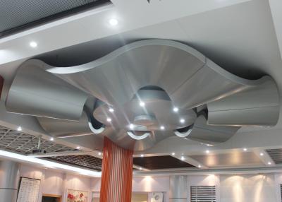 Cina Personalizzi il taglio ai pannelli di parete di alluminio di dimensione/mattonelle sospese architettoniche del soffitto del metallo in vendita