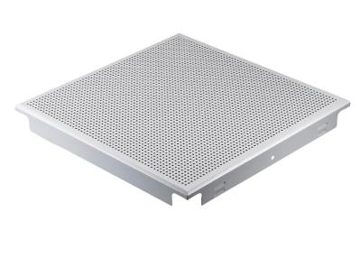 Cina Mattonelle acustiche del soffitto di rivestimenti metallici con la protezione di lana di roccia di Accoustical in vendita
