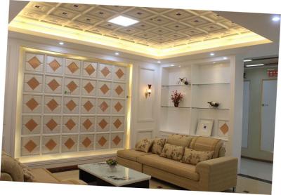 China Vuurvaste Tegels 450mm x 450mm van het Aluminium Artistieke Plafond voor Woon Te koop