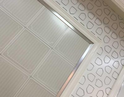 Cina Metallo artistico del soffitto del modello geometrico per la decorazione domestica in vendita