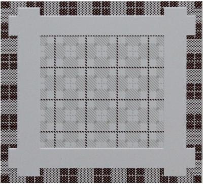 Cina La stanza di lavaggio ha sospeso le mattonelle artistiche del soffitto Smokeproof/impermeabilizza in vendita
