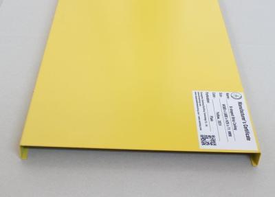 Cina Soffitto di alluminio normale della striscia a forma di B con Akzo Nobel ambientale in vendita