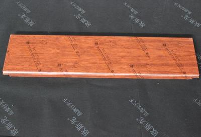 China Fireproof Decorative Wood Ceiling Panels Aluminum Alloy Roller Coating for sale