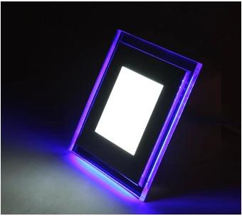 Cina Colore variabile messo principale bianco 16w/del blu di pannello della luce del quadrato in vendita