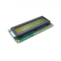 China 1602A 16x2 TN Type LCD Display Module 1602 LCD Modules with Yellow Green Backlight for sale