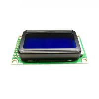 China Custom 0802 Lcd 16 Pin Display 8x2 Character Blue LCD Module for sale