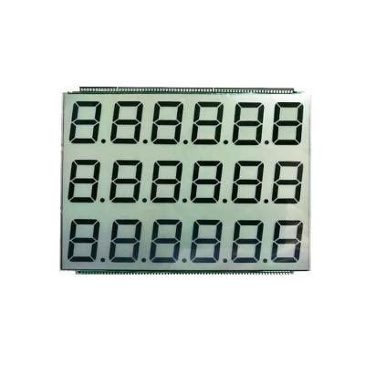 China Factory Price 18-Digit TN Segment LCD Display 664 Series for Fuel Dispensers for sale